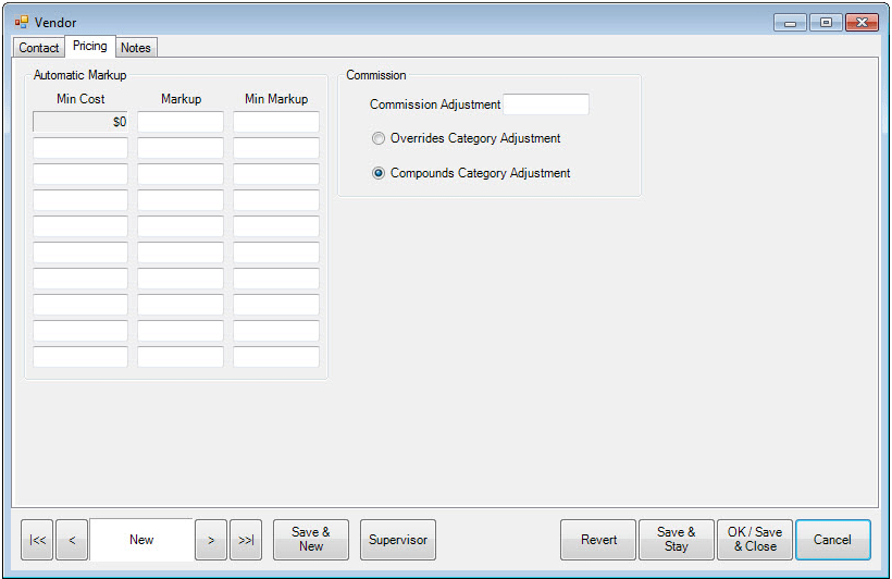 Edge Knowledge Base Inventory Vendors Adding A Vendor
