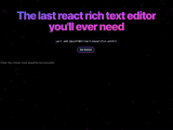 React Beautiful Editor