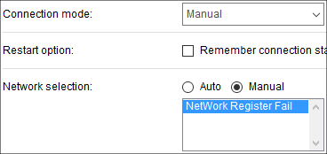 Network Register Fail - Editor Seán