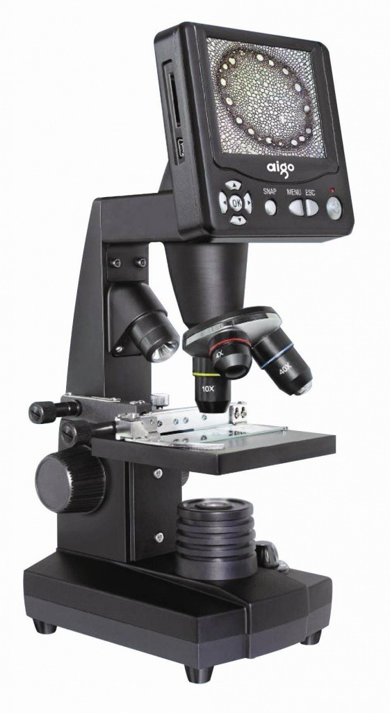 Microscop digital cu ecran LCD • Edu-Lab.ro