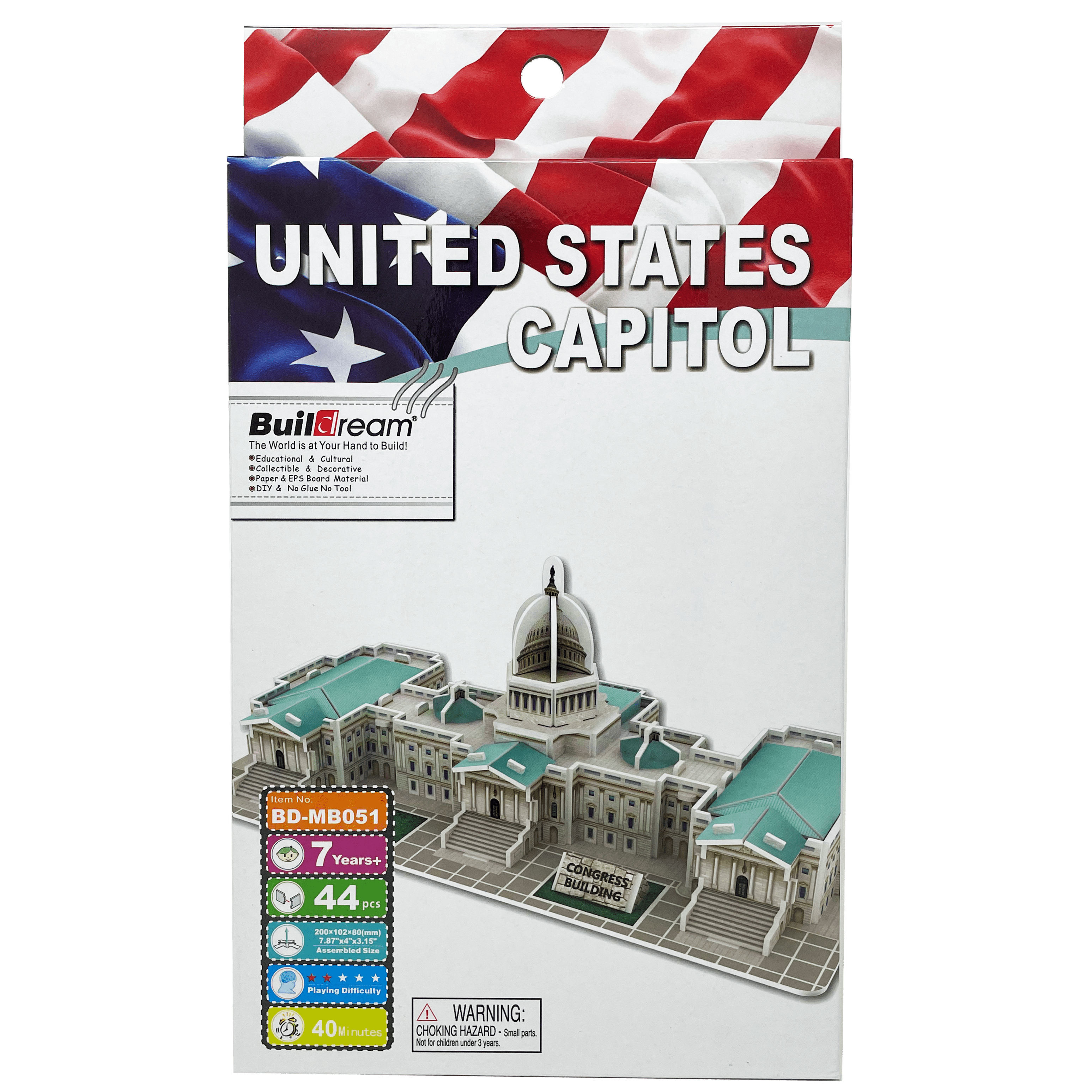 Capitol Building 3D Puzzle – Edu-Sci