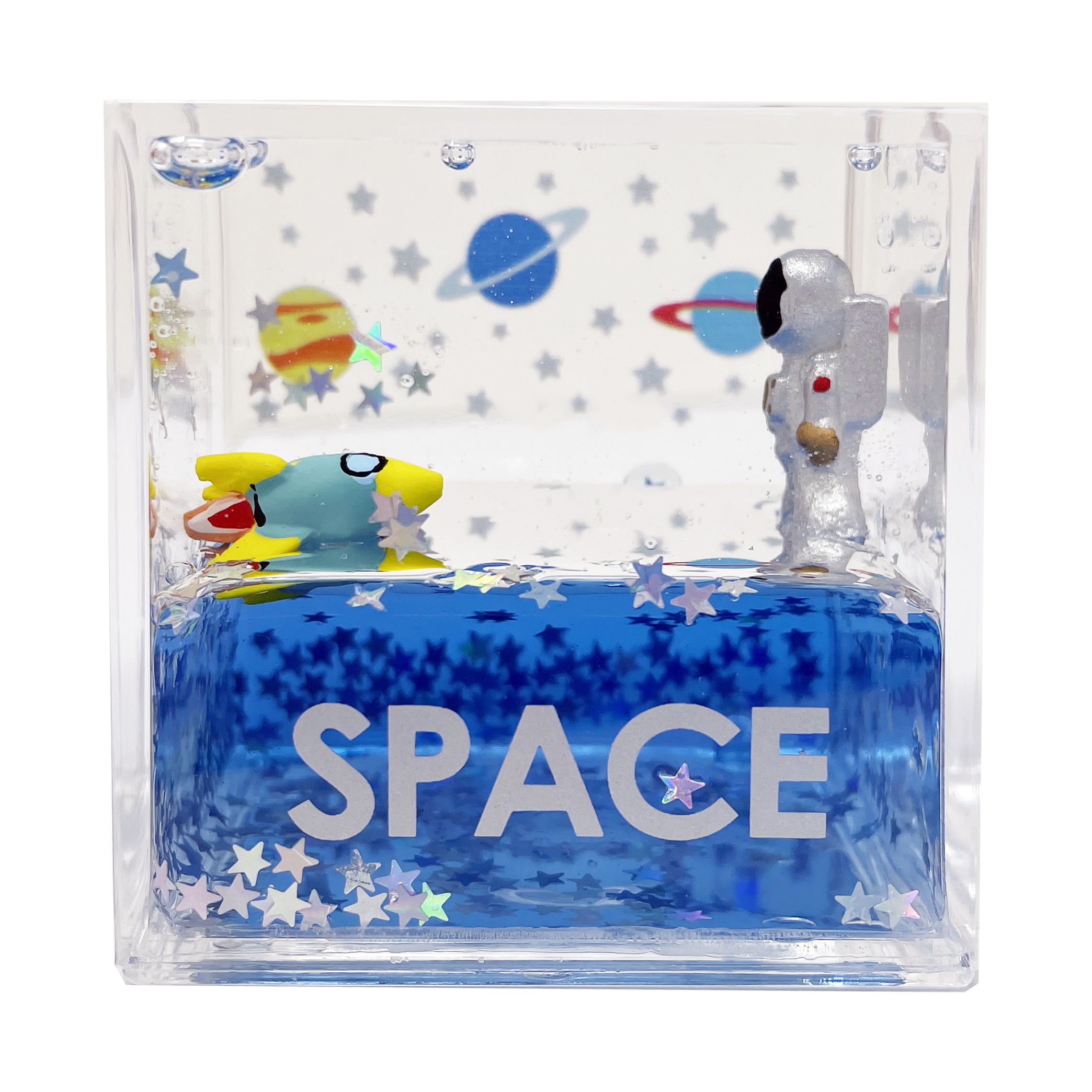 Space Floating Paper Weight Cube Small – Edu-Sci