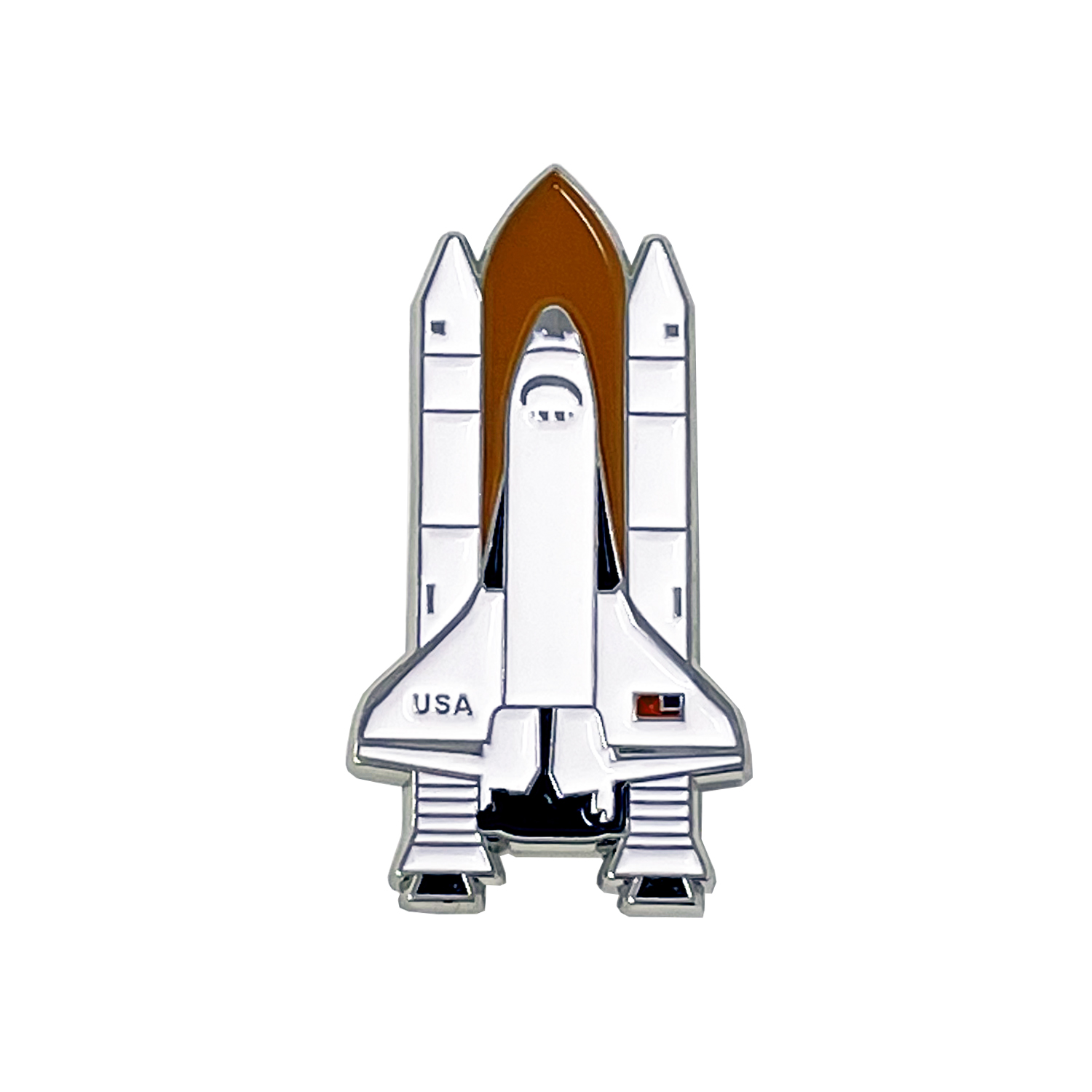 Shuttle Enamel Pin – Edu-Sci