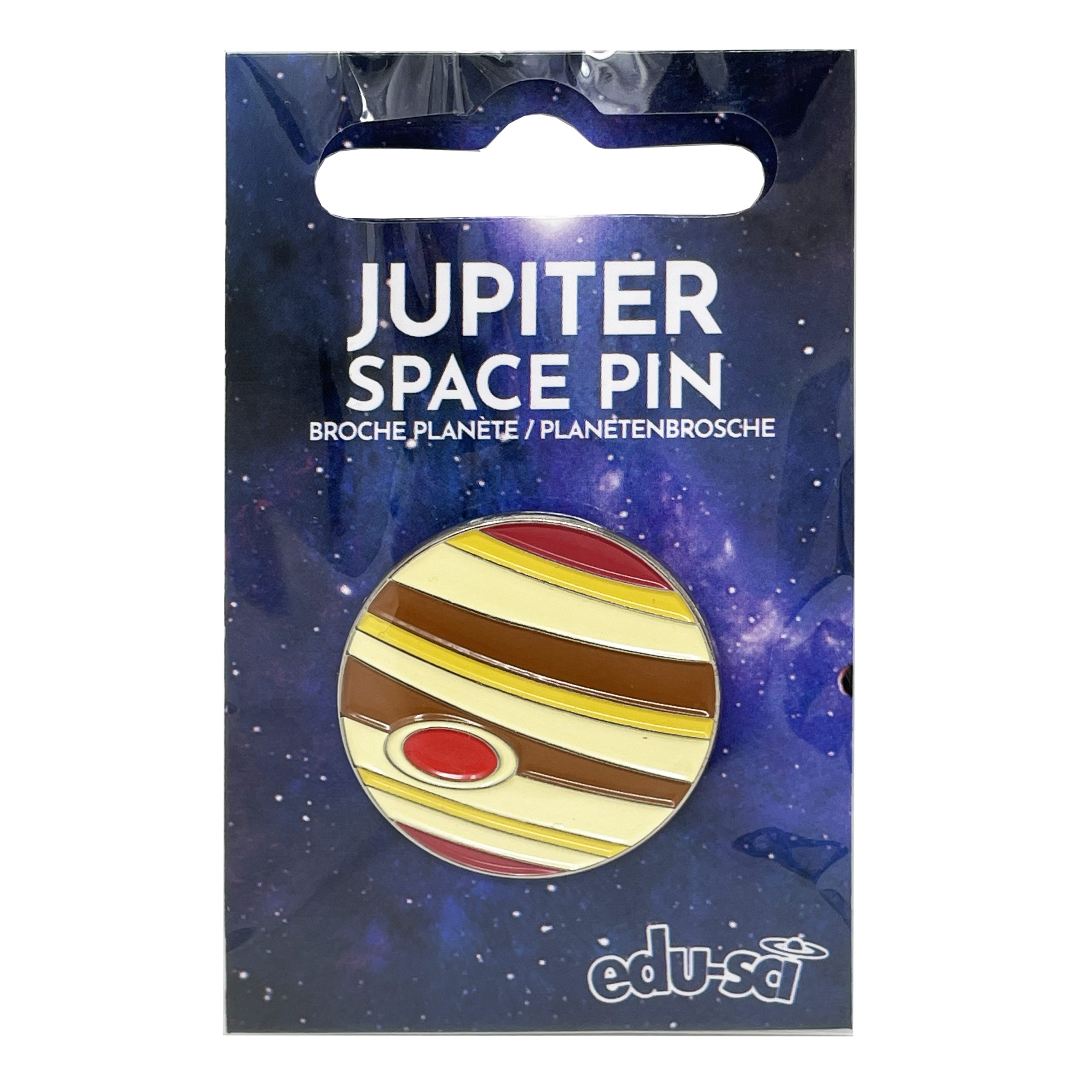 Jupiter Enamel Pin – Edu-Sci