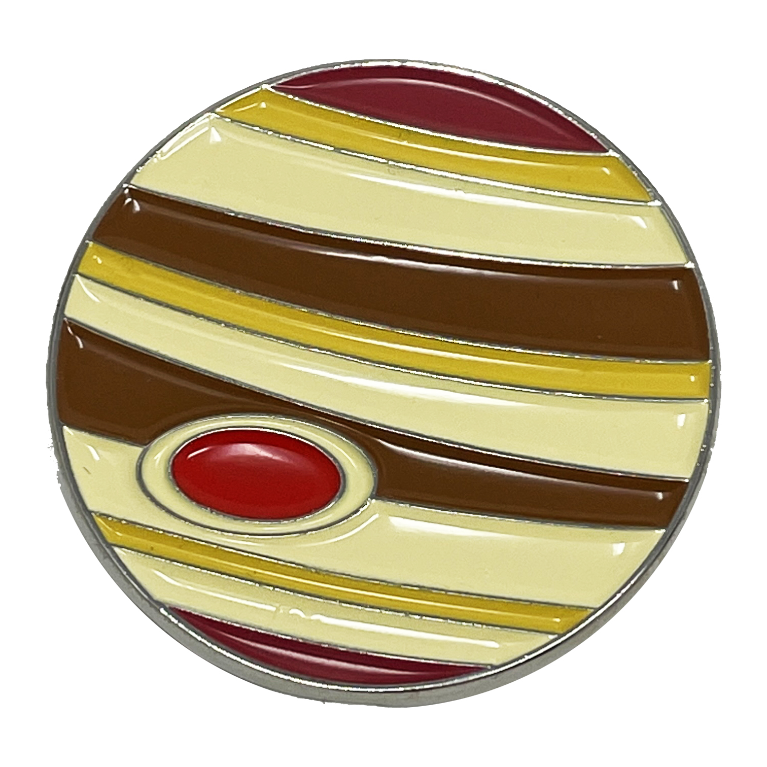Jupiter Enamel Pin – Edu-Sci