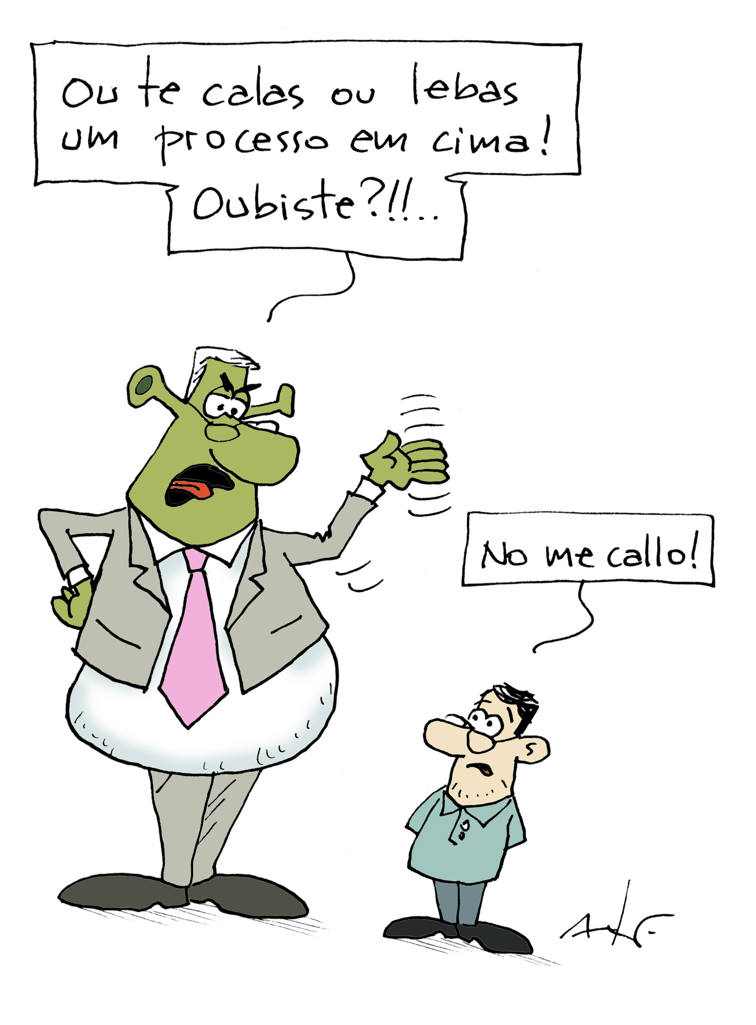 Cartoon Sob Encomenda Pessoal | A Educação do meu Umbigo