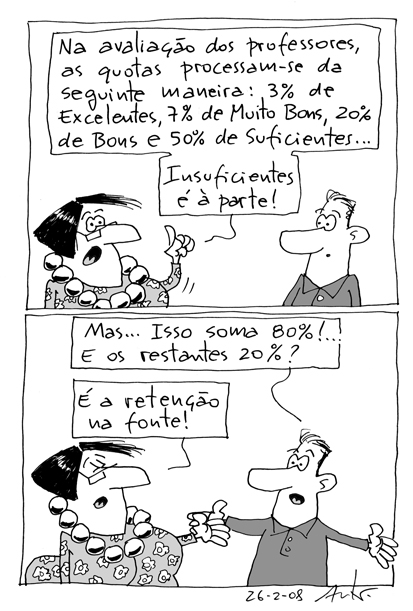 O Cartoon (Excelente) Do Antero | A Educação do meu Umbigo