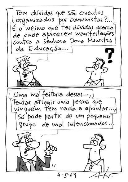O Cartoon (Bués) Do Antero | A Educação do meu Umbigo