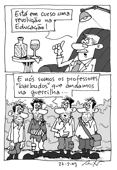 O Cartoon (Revolucionário) Do Antero | A Educação do meu Umbigo