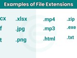 12 Examples Of File Extensions