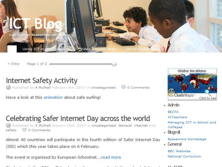 ICT Blog | Educational Blogging