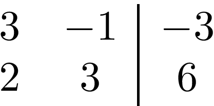 Augmented Matrix for a System of Equations | educational research ...