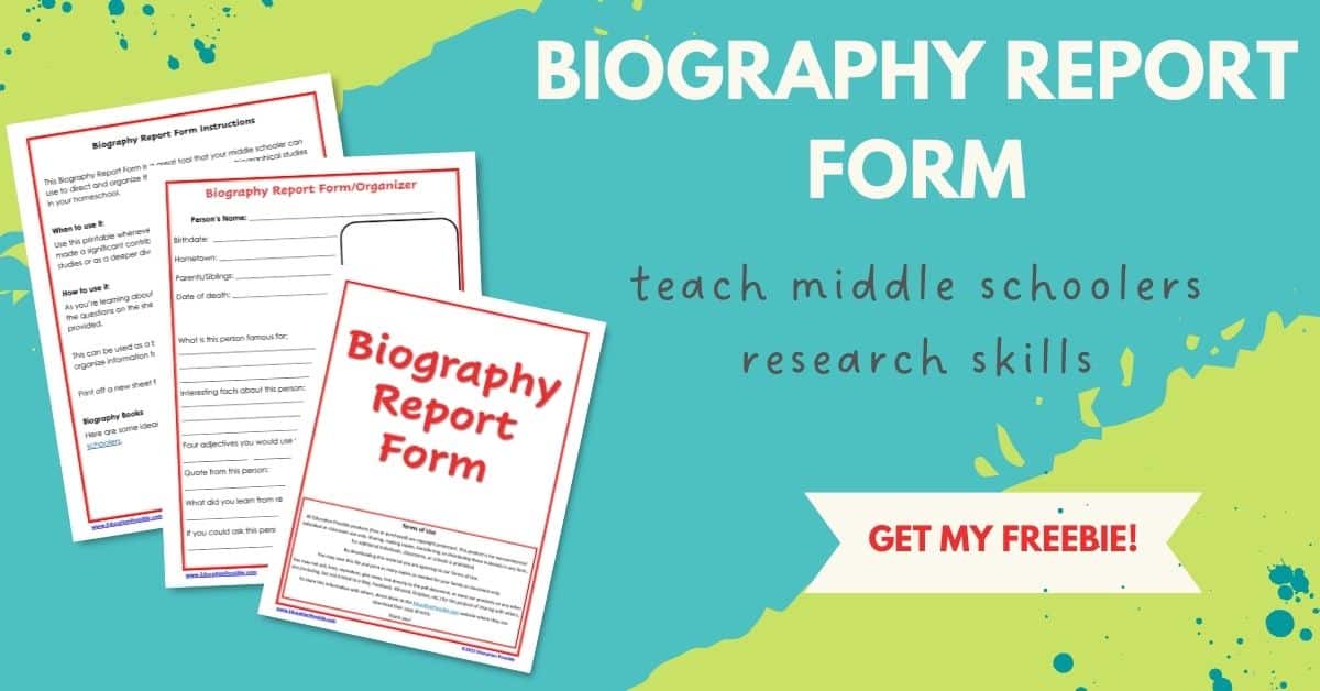 Biographies Middle School Students Should Read