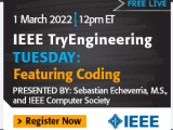Ieee Tryengineering Tuesday Coding Ieee Education Week