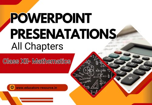 Powerpoint Presentation Class 12 Mathematics All Chapters Artham