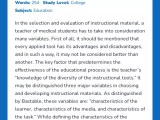 Selecting Developing Evaluating Instructional Materials