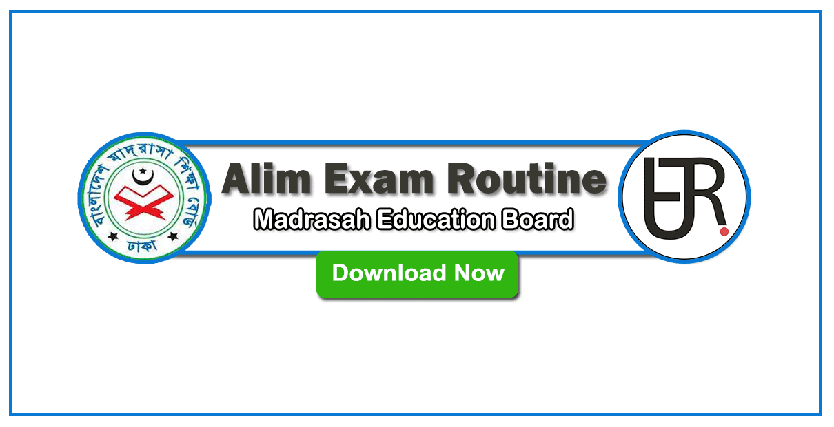 Alim Routine 2024 Madrasah Education Board [PDF Download]