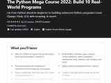 10 Best Python Courses On Udemy 2026 Edureviewer
