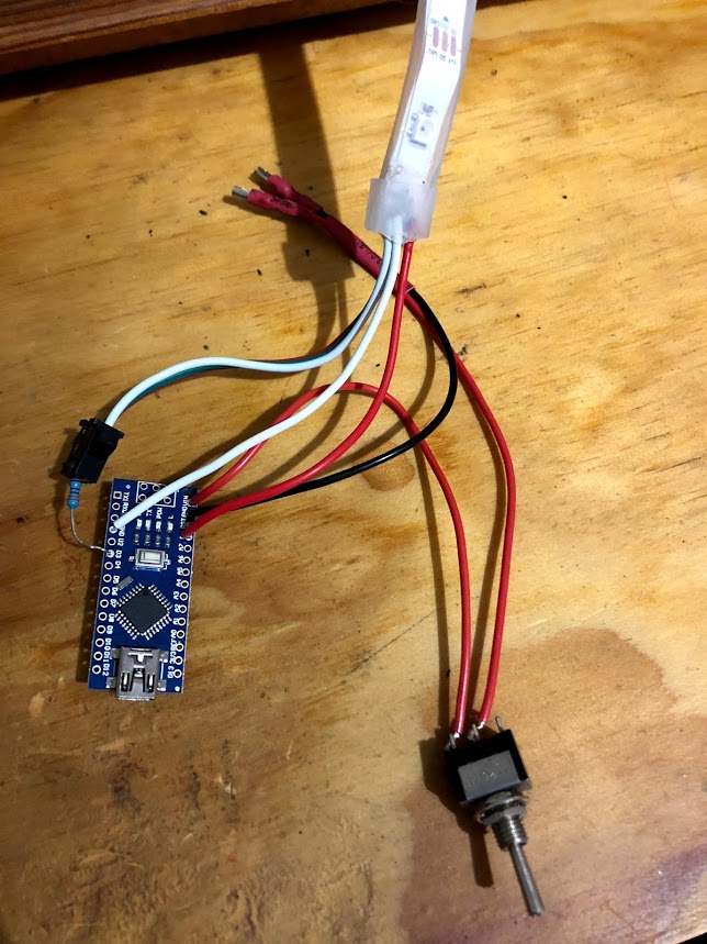 Disco Light using LED Strip – EF Computer