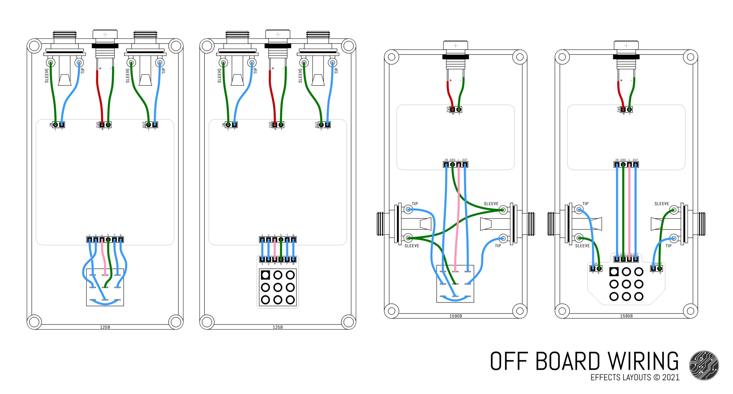 Where do I connect the "LED" pad on a PCB? : r/diypedals
