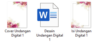 Template Undangan Pernikahan Word Gratis (Siap Edit)