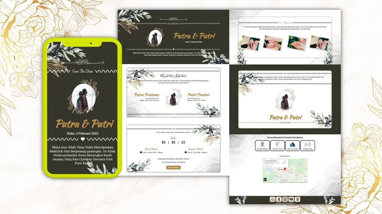 Design Undangan Online einvite 206 - einvite.id