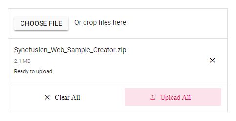 Customize Button With Html Element In Asp Net Core Uploader Component - Sunset Photos - Perfect HD Collection