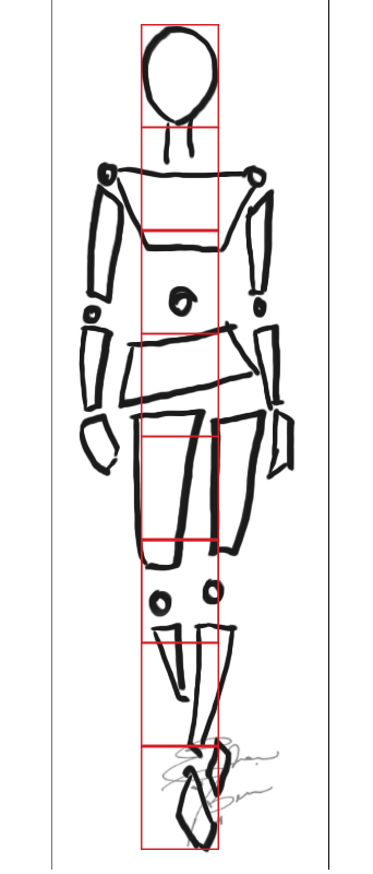 Basic Proportions of a Face and Body • ELAINE LEON Event Fashion ...