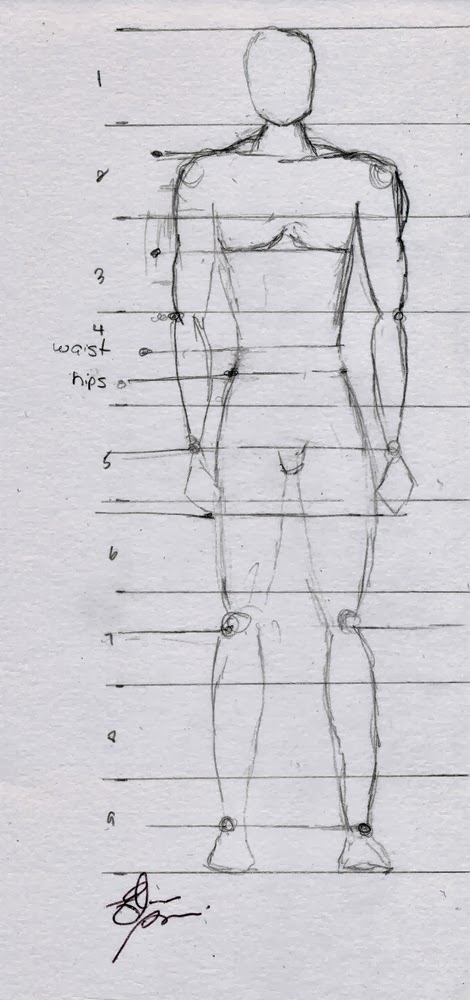 Basic Proportions of a Face and Body • ELAINE LEON Event Fashion ...