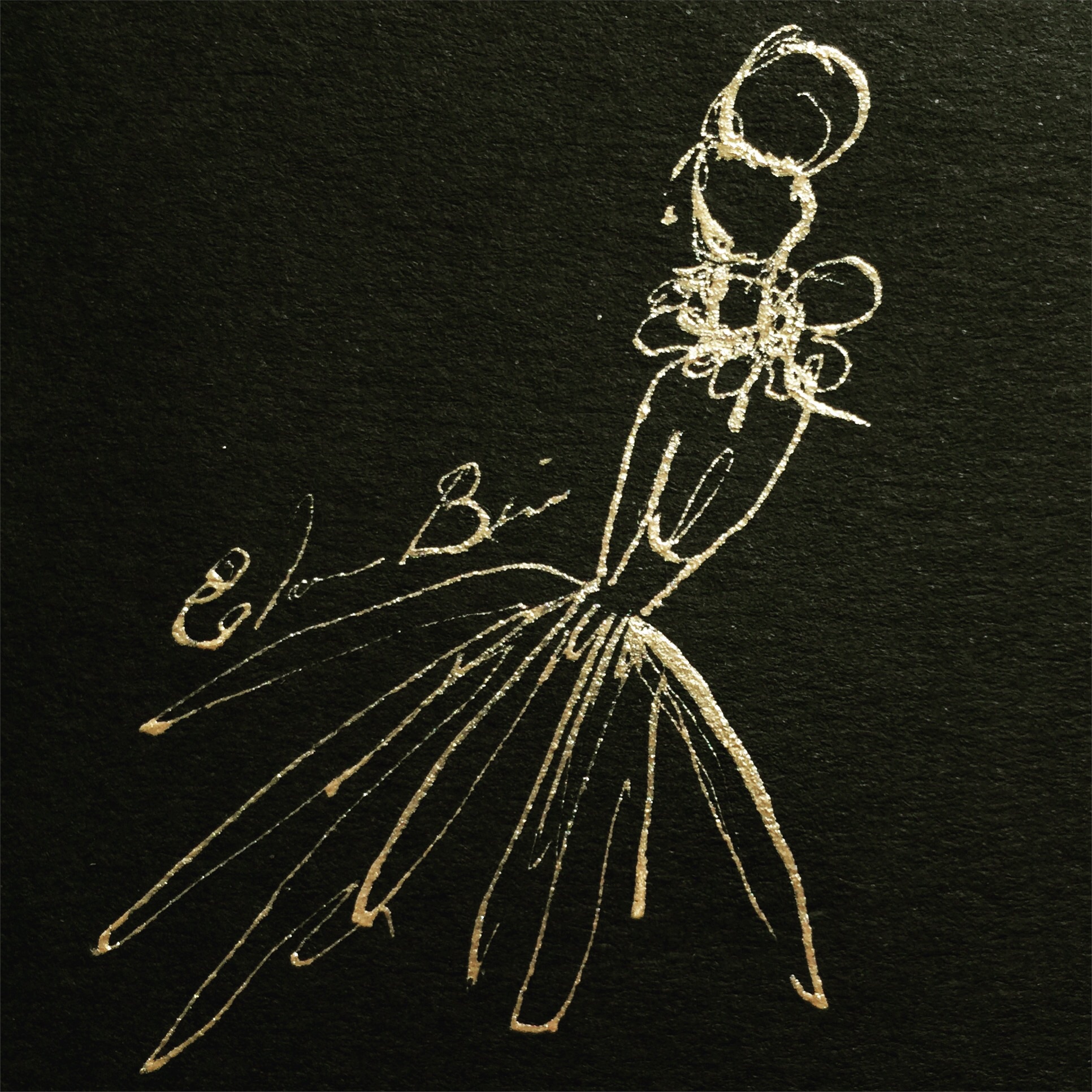 Fashion Calligraphy Making Illustrations with Calligraphy • ELAINE LEON ...