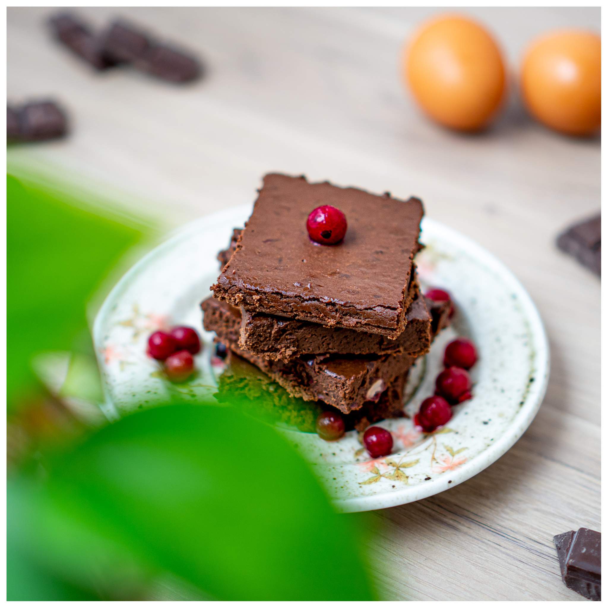 Brownie haricots rouges et chocolat (sans gluten, sans lactose) - Eldorami