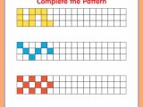Repeat Pattern Worksheet Bright Minds Elearning Platform