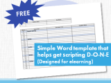 How To Write Better Elearning Scripts Free Template Samples And Tips