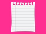 Notebook Background For Powerpoint Presentation
