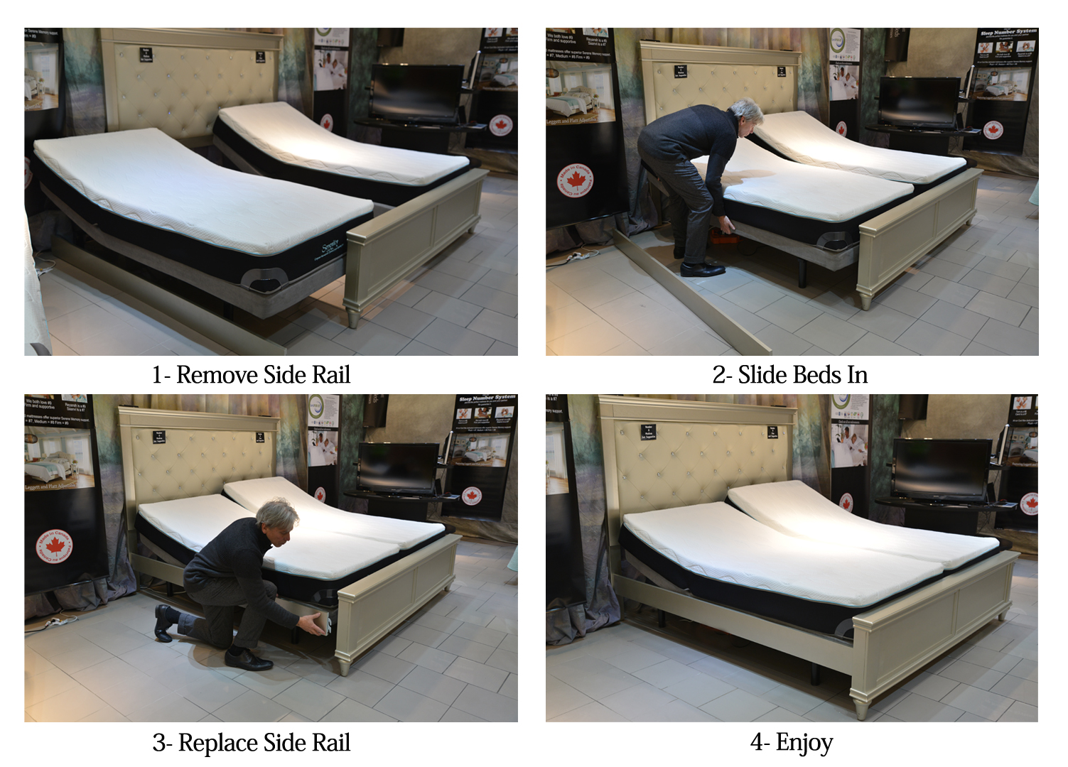 Can I use my old bed frame? - Dedicated Adjustable Bed & Mattress System