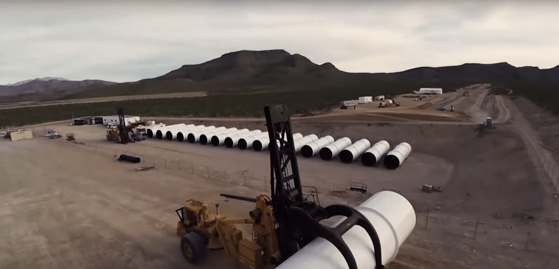 New images of the Hyperloop test track in Nevada [Video] | Electrek