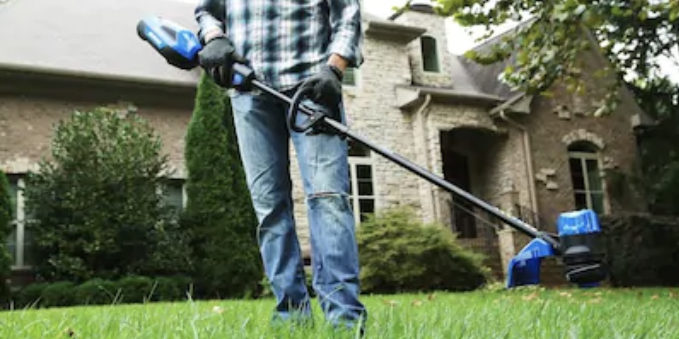 Get Kobalts Streamlined 40v String Trimmer For 52 More In Todays