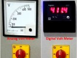 Volt Meter Types Connection Diagram And Working Principle