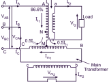 Scott Connection Of Transformer Electricalworkbook