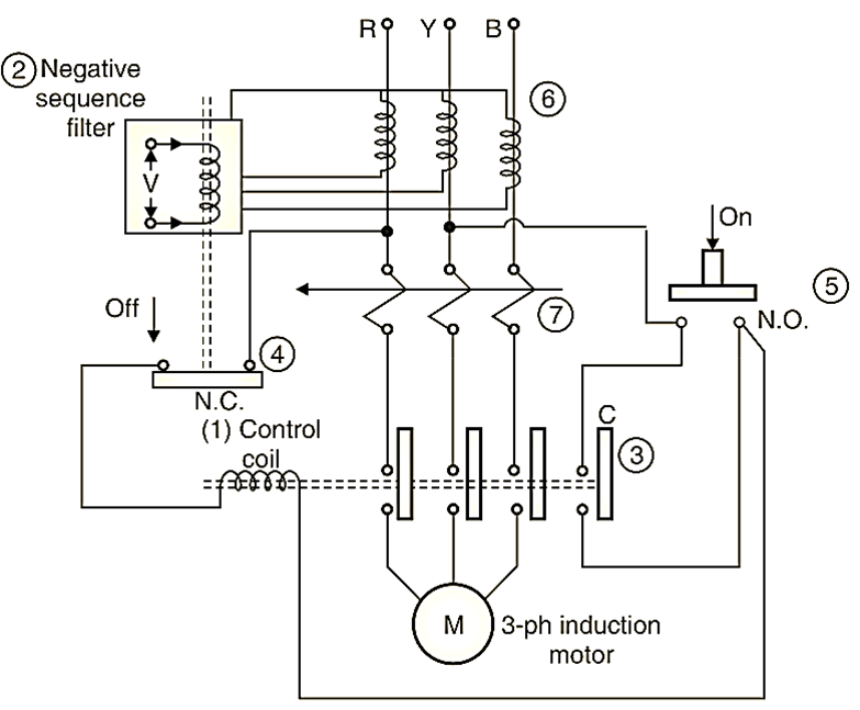 Single Phase Power Circuit Diagram