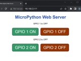 Micropython Web Server Guide Esp32 Rpi Pico Examples