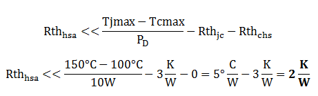 Heat Sink Thermal Resistance Calculation Easy Explanation ...