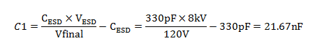 Capacitor as ESD Protection | ElectronicsBeliever