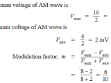 Solved Problems On Modulation And Demodulation Electronics Post