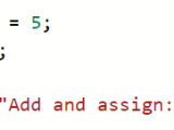Rust Assignment Operators Electronics Reference