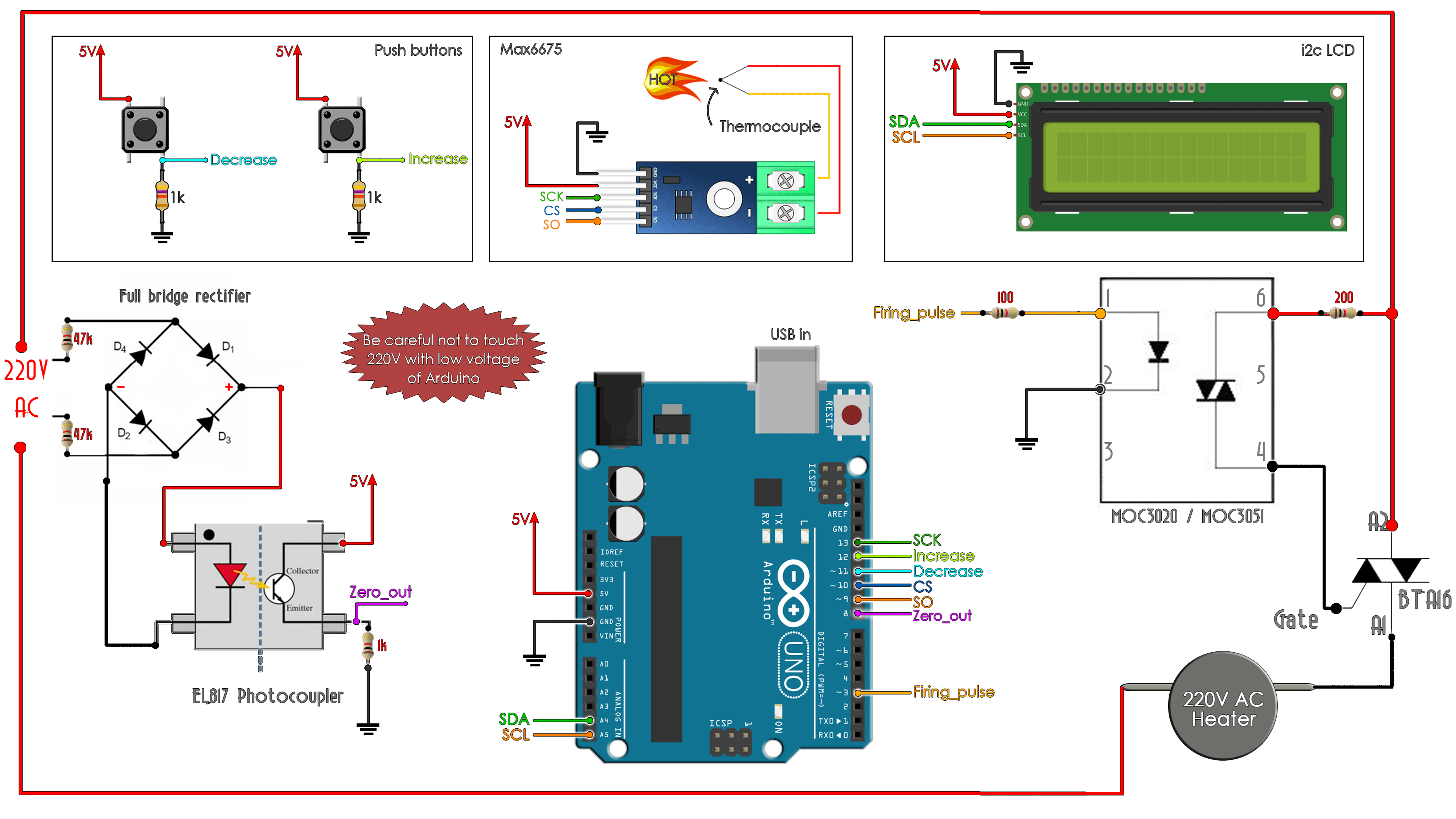 Bta16 Triac Circuit Diagram