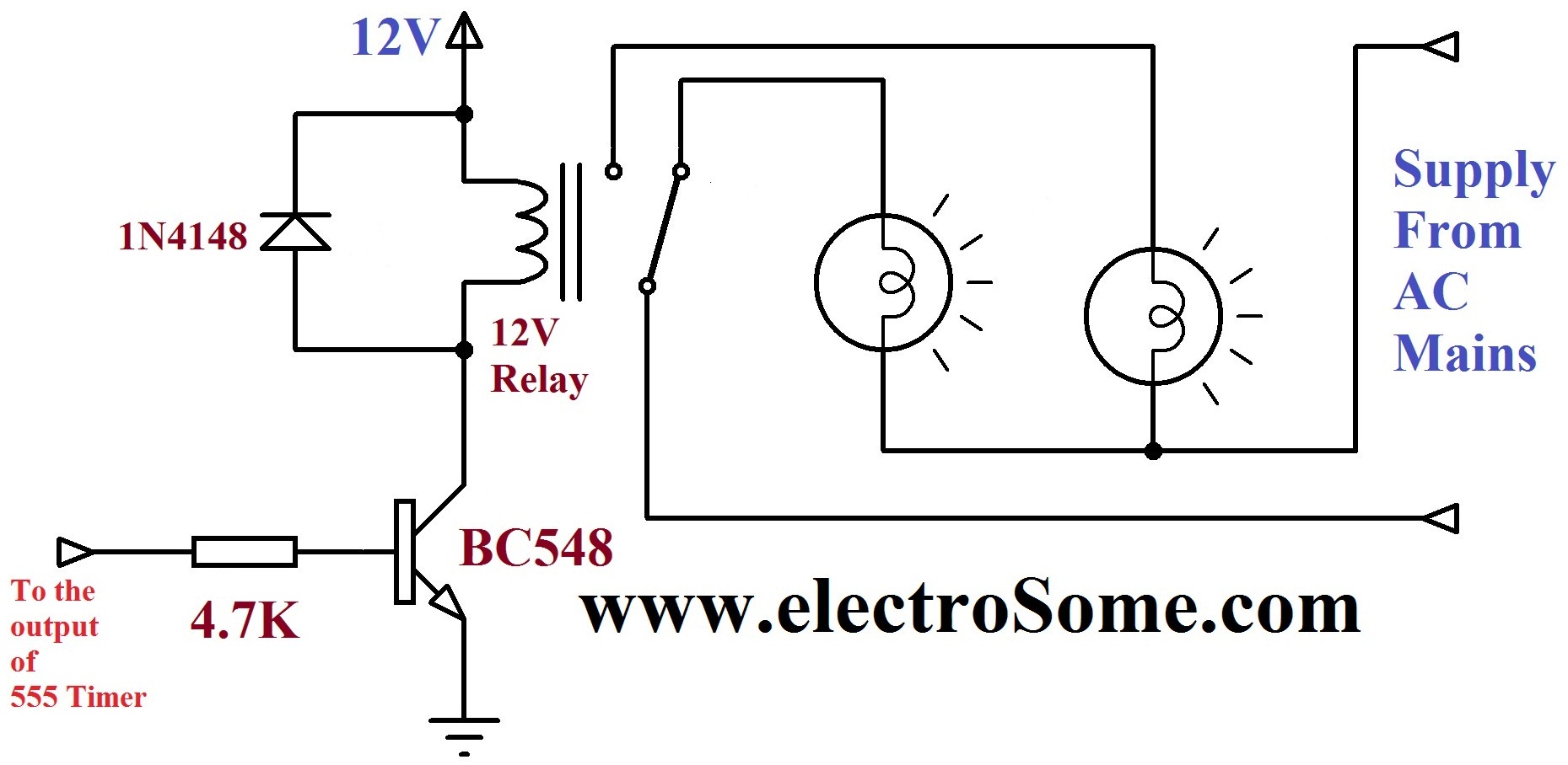 Digital Clock Circuit Using 555 Timer