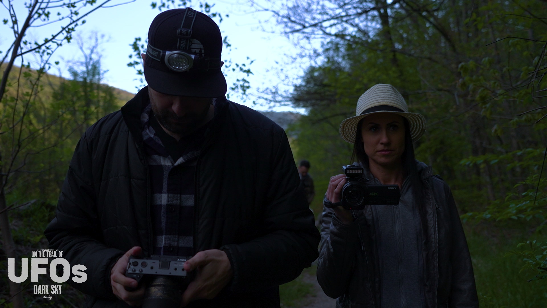 UFO researchers Seth Breedlove and Shannon LeGro take their ...