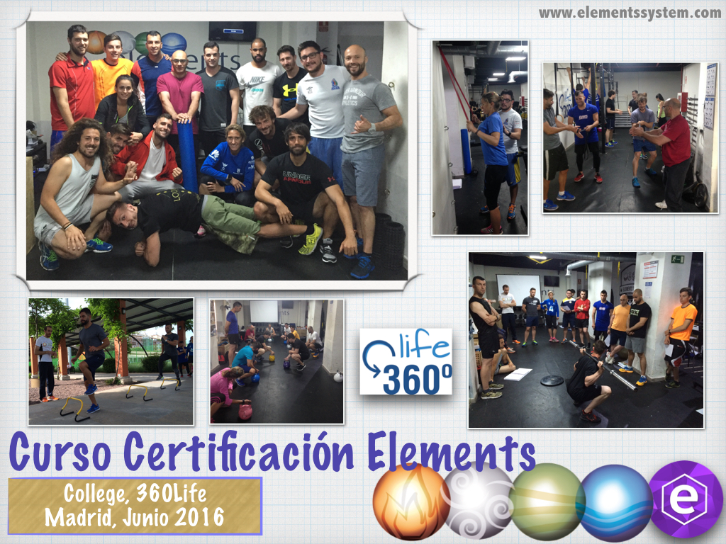 Finalizado curso certificación en Madrid - Elements System
