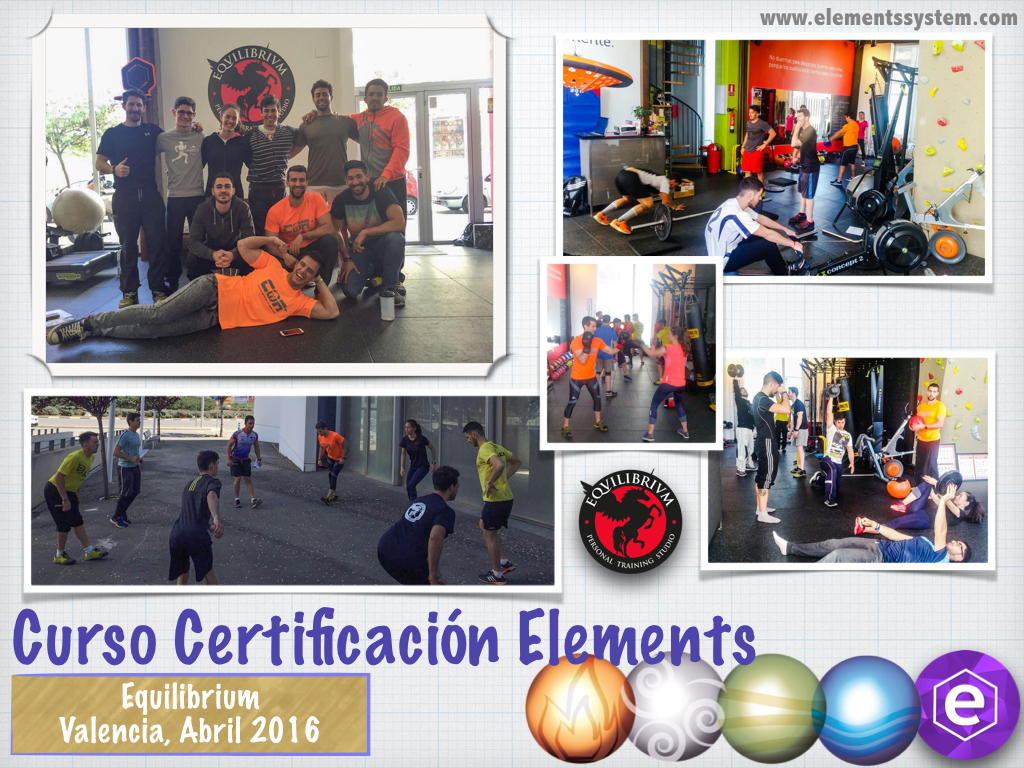 Finalizado curso certificación en Valencia - Elements System